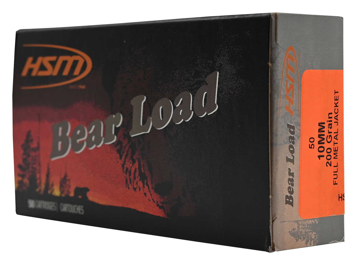 HSM Bear Load 10mm 200 Grain FMJ Centerfire Handgun Ammo | Cabela's